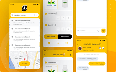 Revolutionizing gas delivery with app based solution