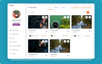 Built centralized social platform to empower community connections