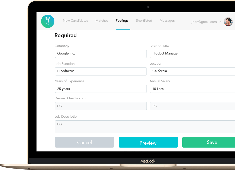 Job Searches App Developed by Peerbits | Tinder Like App Development