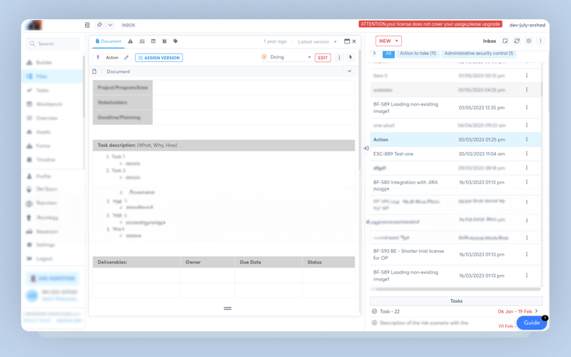 Highly bespoke management solution for professionals to streamline ...