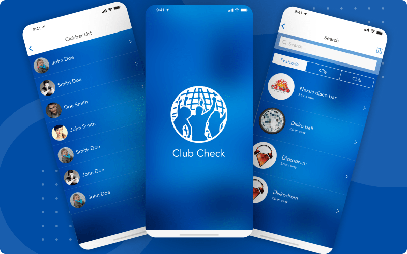 Club Check - Best example of Android social networking app development