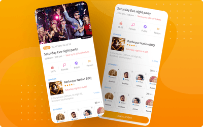 Events Planning App – Successful Development Story