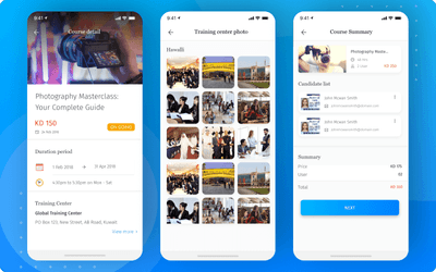 Built a Multi-Course Enrollment App to Streamline Admissions