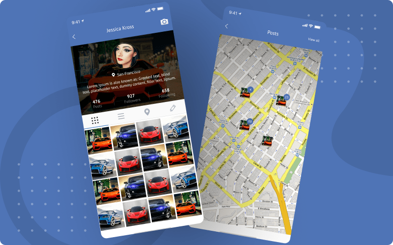 An app that connects all the car lovers across the globe